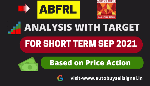 ABFRL Analysis with target Sptember 2021