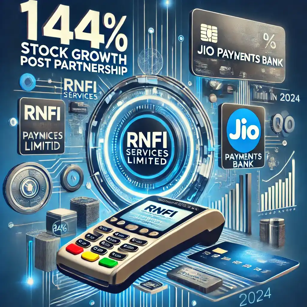 RNFI Services की Jio Payments Bank के साथ Partnership के बाद 14% का ...